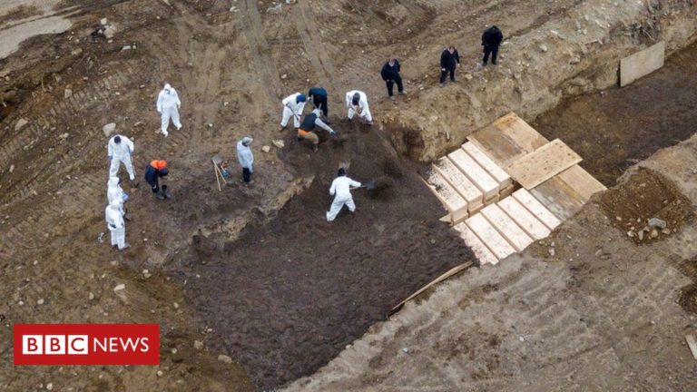 New york city digging mass graves amidst infection outbreak — Indian ...
