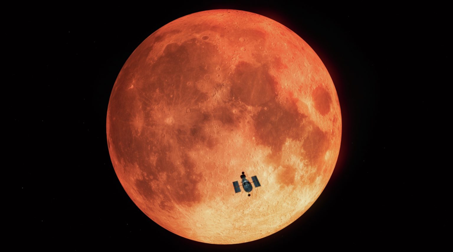 A mysterious rocket upright slammed into the moon and no one is aware ...
