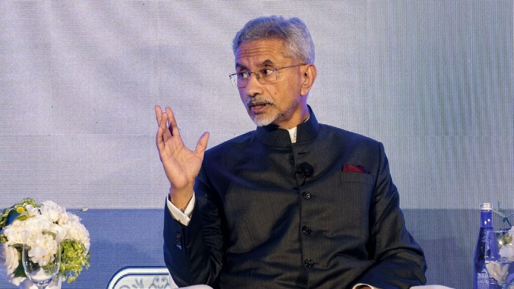 ‘Peace is not possible by putting development in danger’, Jaishankar ...