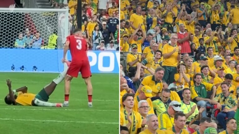 Turkey defender Merih Demiral wins Aussie crowd over with classy act ...